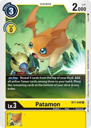 Patamon (Official Tournament Pack Vol.3) – Release Special Booster ...