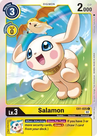Salamon (Official Tournament Pack Vol. 7) – Classic Collection (EX1-025 ...