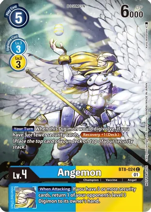 Angemon (Official Tournament Pack Vol.9) – New Awakening (BT08) – Space Gaming Lomas