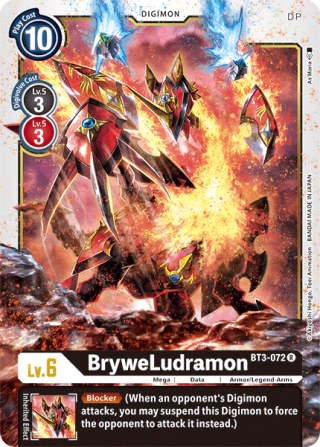 BryweLudramon – Release Special Booster – BT3-072 R – Space Gaming Lomas