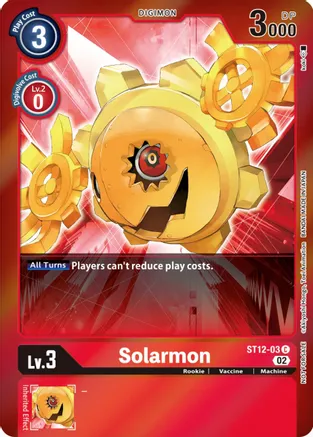 Solarmon (Event Pack 4) – Starter Deck 12: Jesmon (ST-12) – Space ...