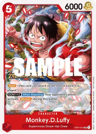 Monkey.D.Luffy (Tournament Pack Vol. 5) - One Piece Promotion Cards (OP ...