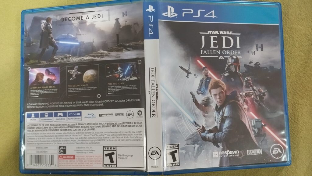 STAR WARS JEDI FALLEN ORDER PS4 - Space Gaming Lomas