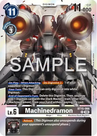 Machinedramon – Exceed Apocalypse (BT15-066 R) – Space Gaming Lomas
