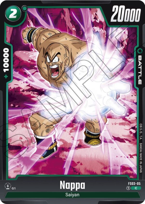 Nappa – Starter Deck 3: Broly (FS03-05 C) – Space Gaming Lomas