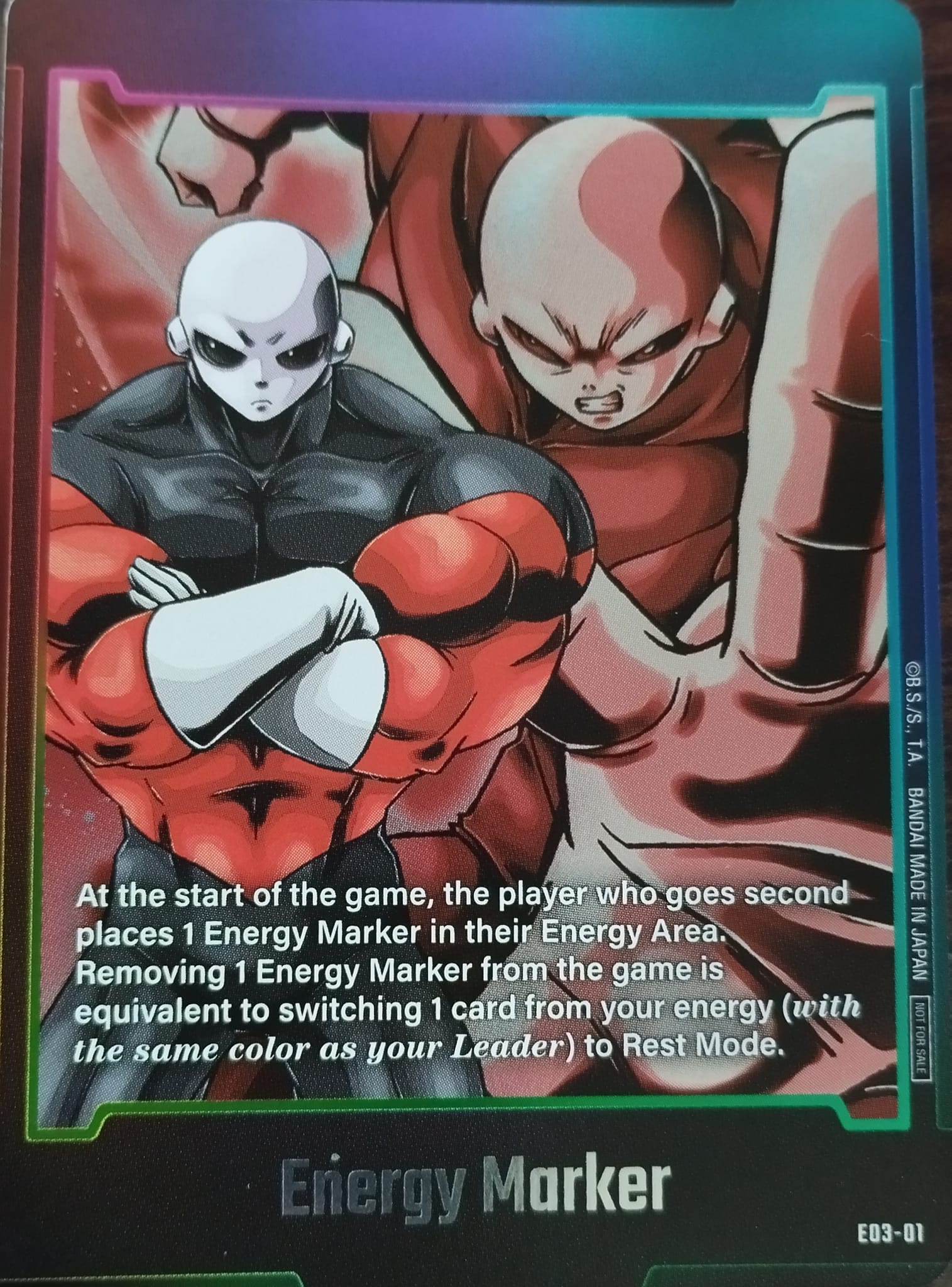 Energy Marker (E03-01) – Fusion World Energy Markers (DBSFW_EM) – Space ...