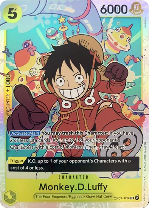 Monkey.D.Luffy (109) – 500 Years in the Future (OP07-109 SR) – Space ...