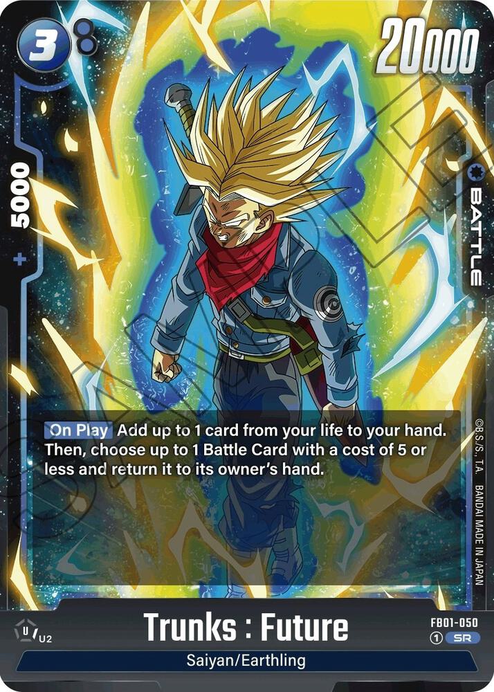 Trunks : Future – FB01-050 – Awakened Pulse (FB01-050 SR) – Space Gaming Lomas