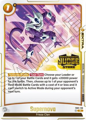 Supernova (Judge Pack (Store Judge) 01) – Tournament and Championship Promos (DBSFW_TPR) – Space ...