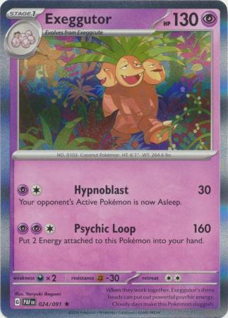 Exeggutor – 024/091 – Holo Rare – Space Gaming Lomas