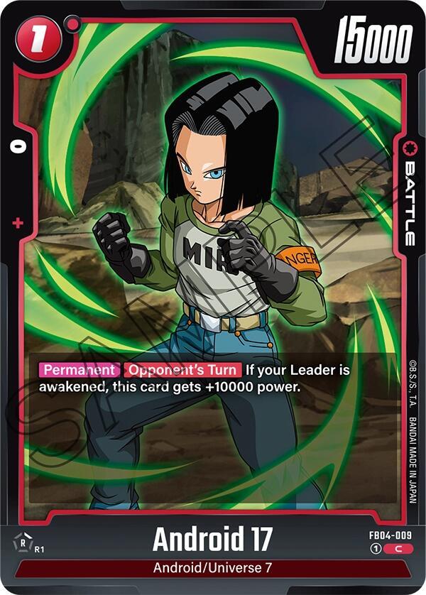 Android 17 – Ultra Limit (FB04-009 C) – Space Gaming Lomas
