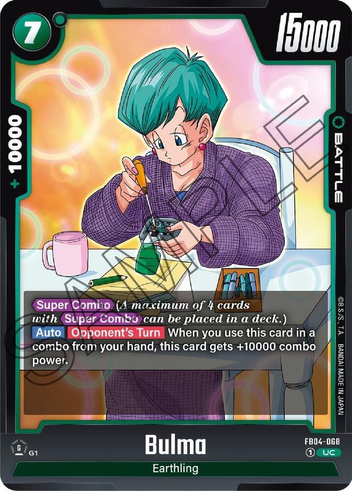 Bulma – Ultra Limit (FB04-068 UC) – Space Gaming Lomas