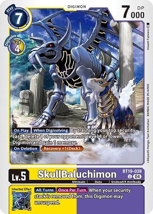 SkullBaluchimon – Release Special Booster 2.0 (BT19-039 U) – Space ...