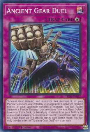 Ancient Gear Duel – LEDE-EN072 – Common – Space Gaming Lomas