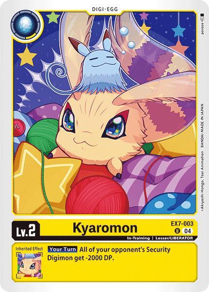 Kyaromon – Digimon LIBERATOR (EX7-003 U) – Space Gaming Lomas