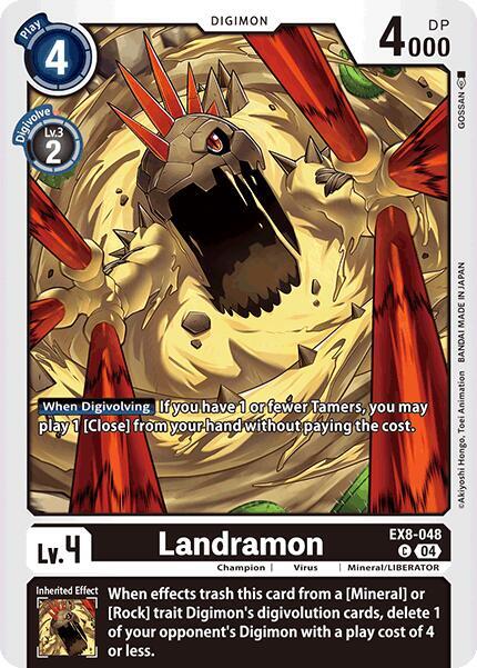 Landramon – Chain of Liberation (EX8-048 C) – Space Gaming Lomas