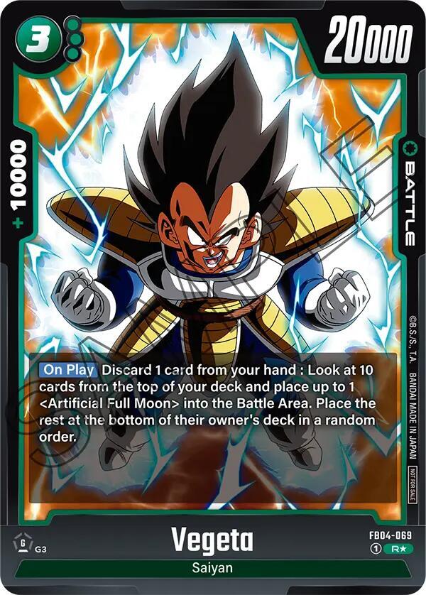Vegeta – FB04-069 (Tournament Pack 05) – Tournament and Championship Promos (DBSFW_TPR) – Space ...