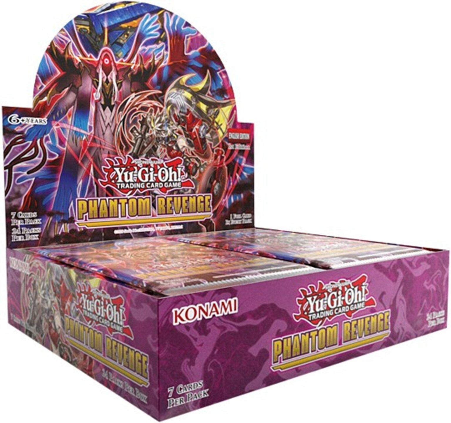 Yu-Gi-Oh! Phantom Revenge Booster Box - Space Gaming Lomas